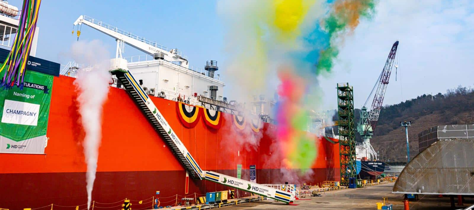 Naming Ceremony of First New Midsize ships | Exmar