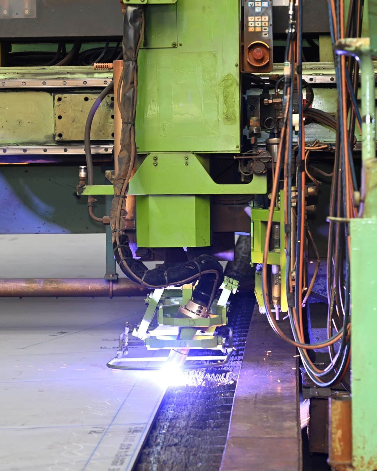 Steel Cutting of the World's First Ocean-going Ammonia Dual-fueled Ship | Exmar