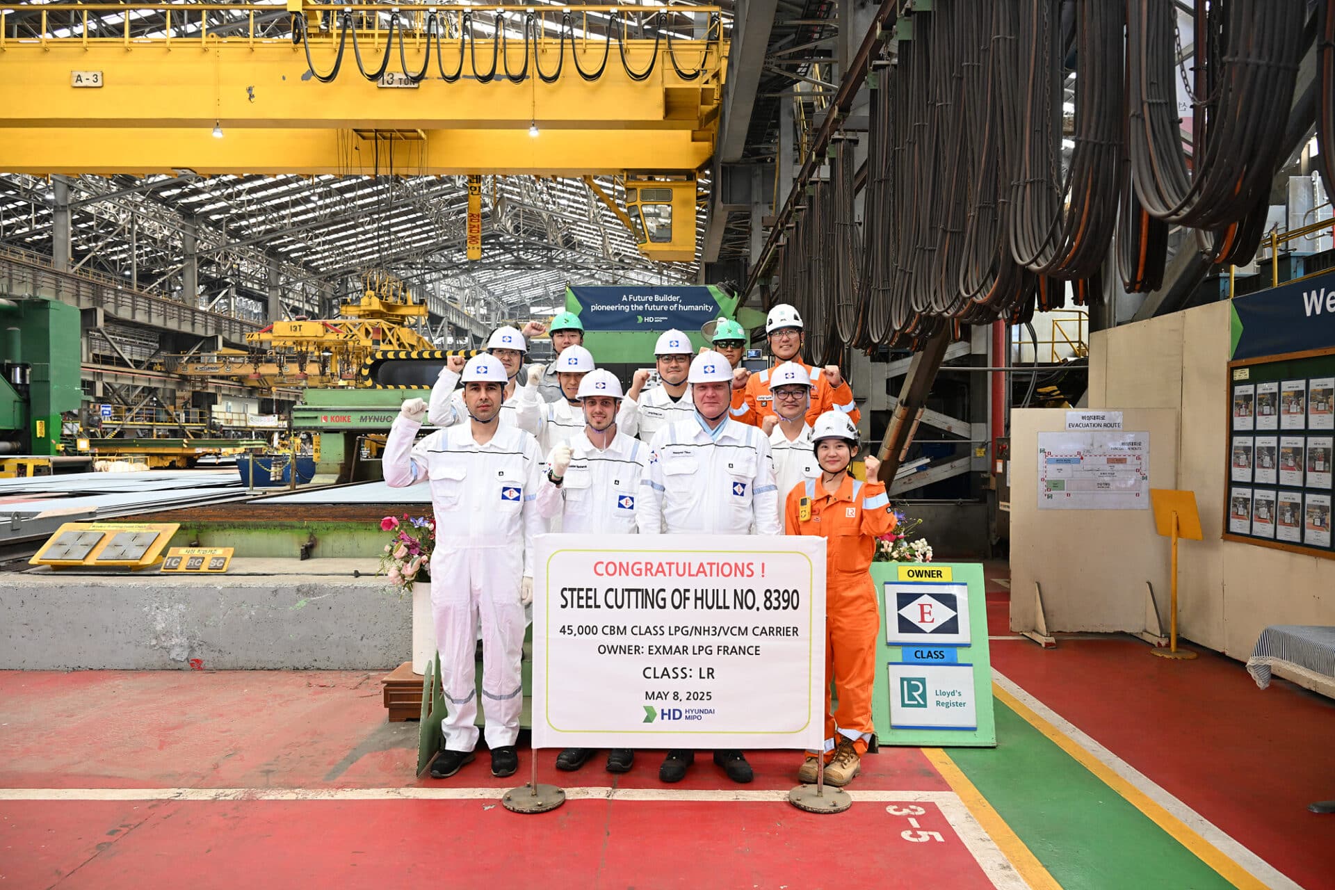 Our second ammonia-fueled midsize gas carrier is on its way | Exmar
